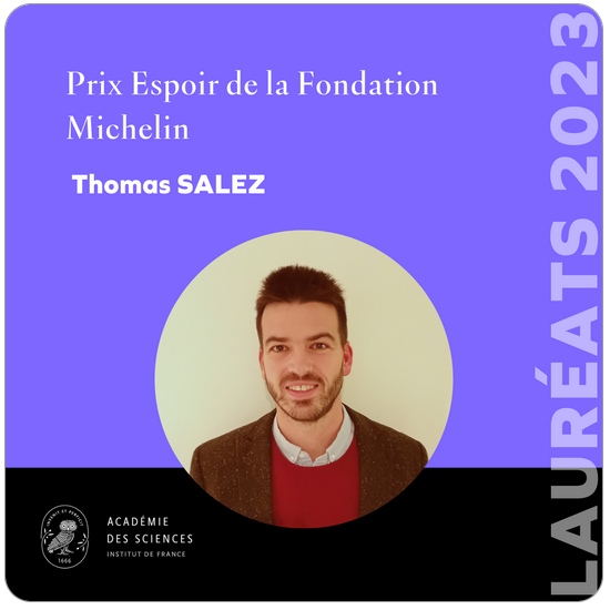 Un prix de l’Académie des sciences pour Thomas Salez :: Département SMR